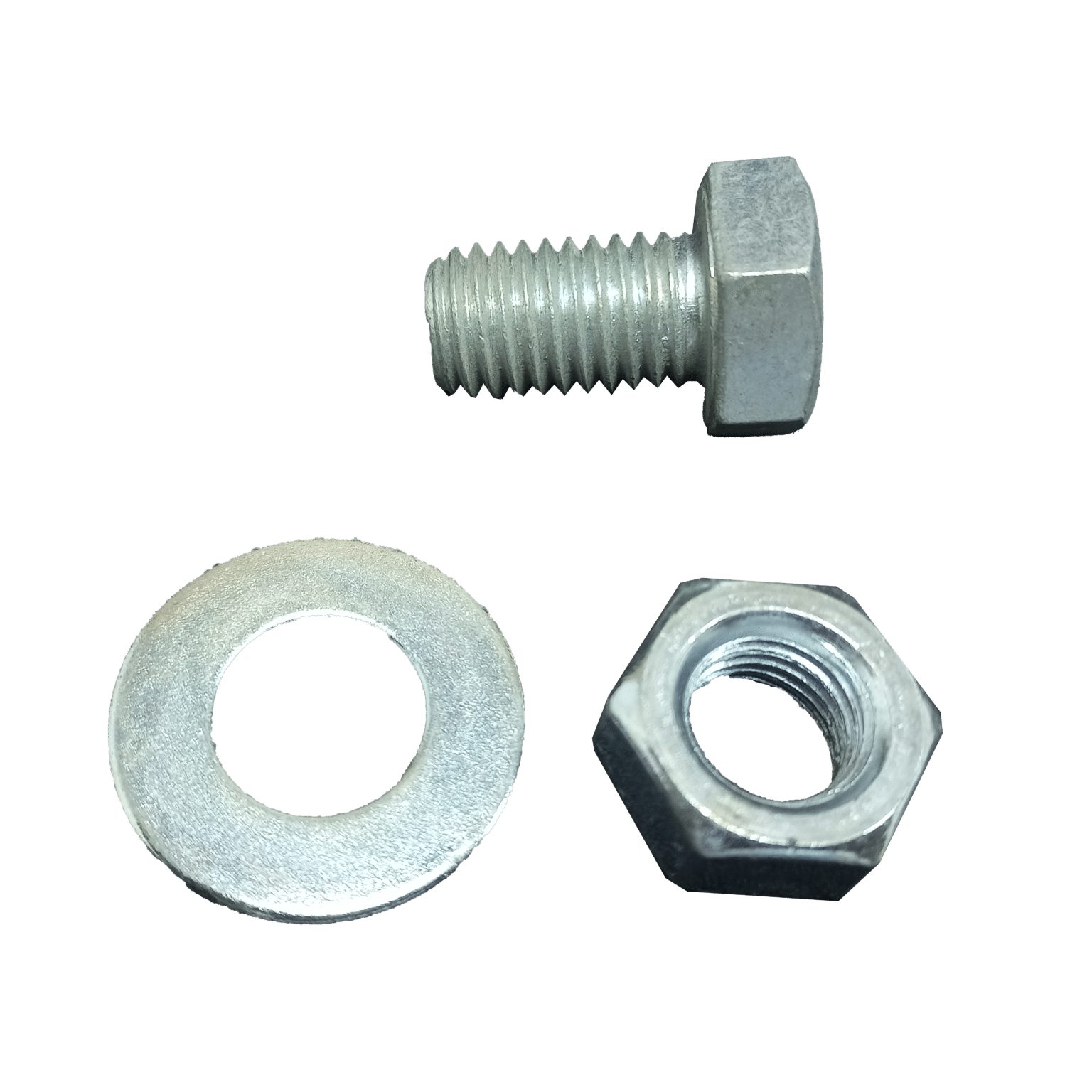 Comprar Parafuso Sextavado M12X20 Zincado + Anilha + Porca Blister 3 ...