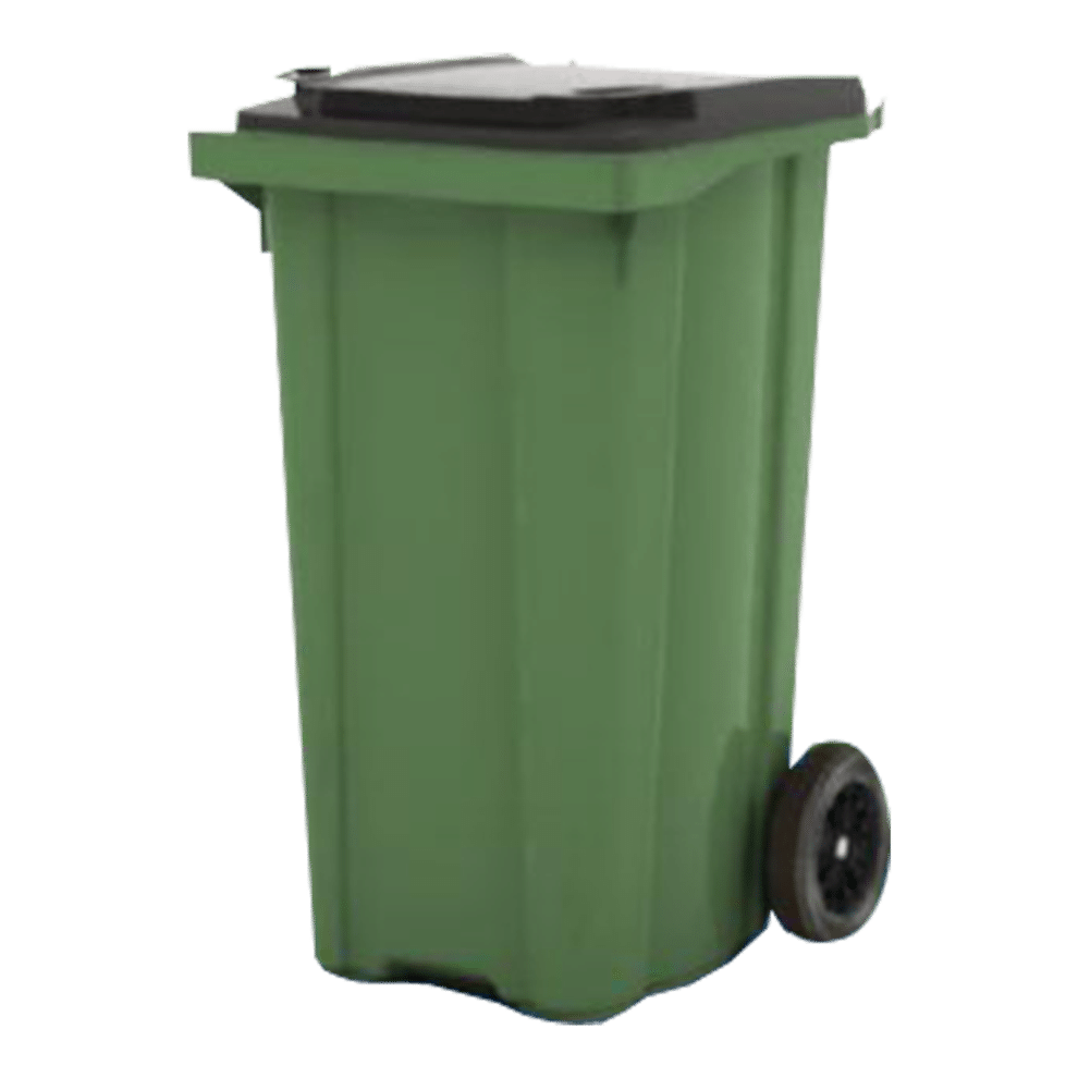 Comprar Contentor Polietileno Verde Com Rodas 240lt Flux Preço: